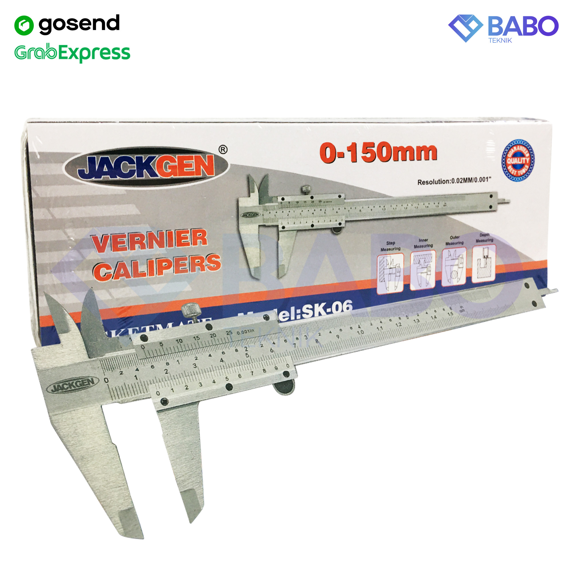 Sigmat Besi Jangka Sorong Original JACKGEN Vernier Caliper jangka ... Sigmat Besi Jangka Sorong Original JACKGEN Vernier Caliper jangka ...