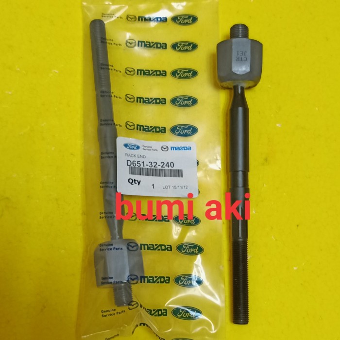 LONG TIE ROD ATAU RACK END STEERING ORIGINAL MAZDA 2 SKY ACTIVE ASLI ...