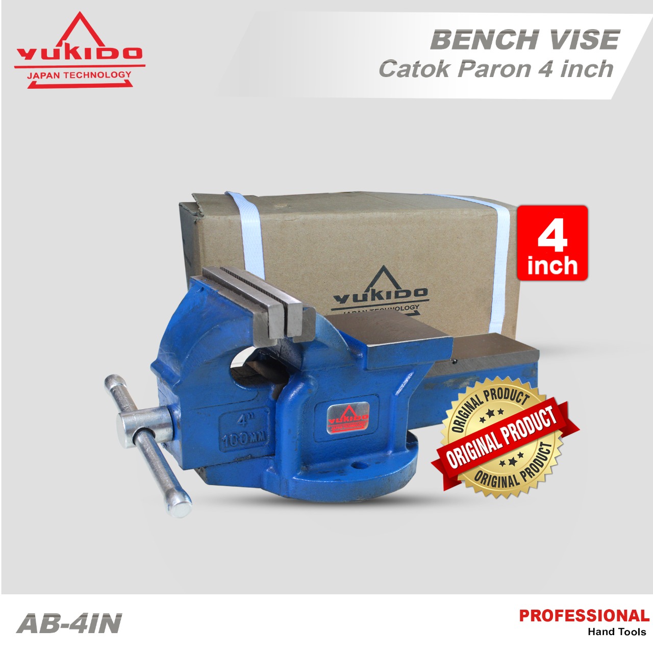 YUKIDO Catok Paron 3 inch 4 inch 5 inch 6 inch 8 inch - Bench Vise ...