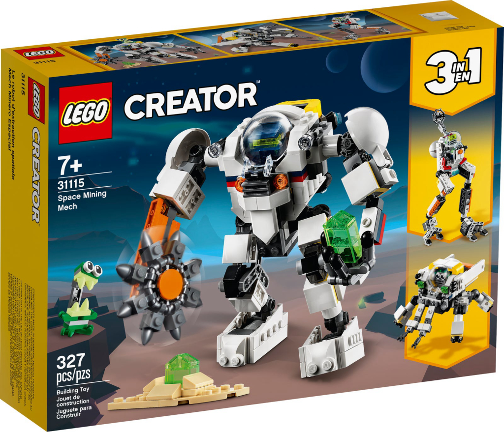 Lego Creator 3in1 31115 Space Mining Mech | Lazada Indonesia