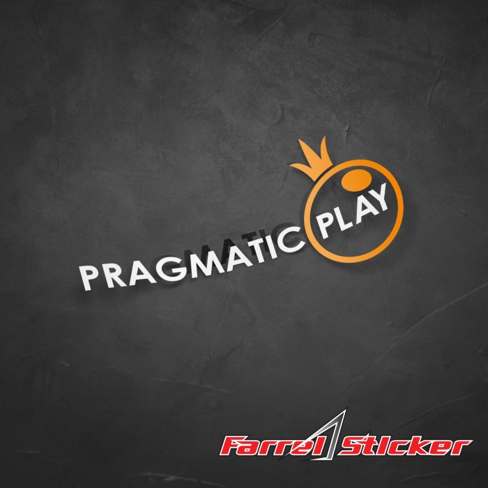 Sticker stiker PRAGMATIC PLAY 12 cm - Putih | Lazada Indonesia