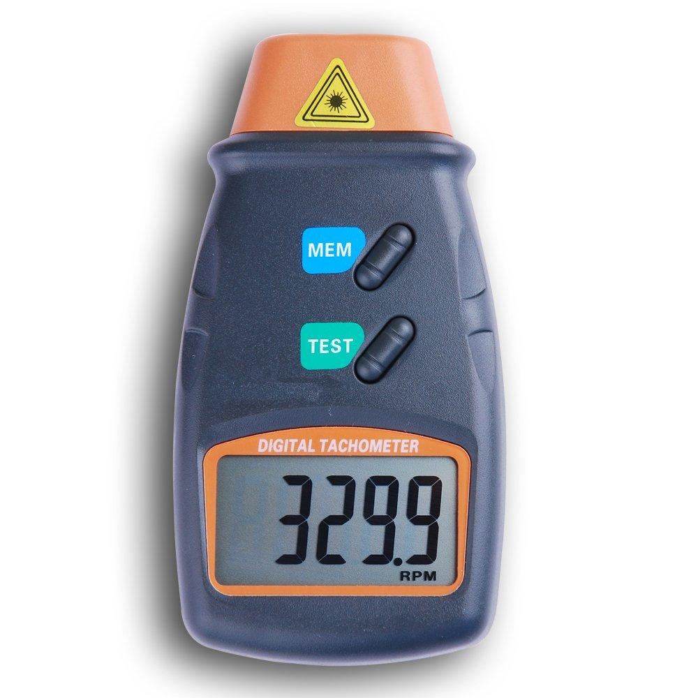Tachometer Digital Non Contact Non-Recording RPM Meter Alat Ukur ...