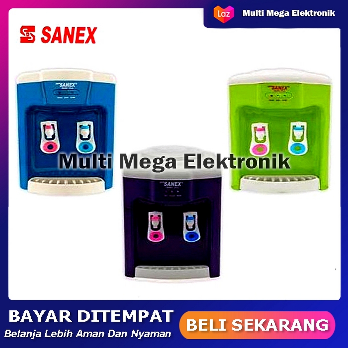 DISPENSER AIR GALON SANEX D188 / D103 / D102 / DISPENSER MURAH ...