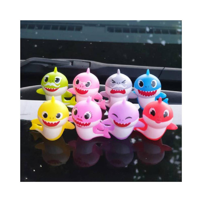 Topper Cake Ulang Tahun Baby Shark Unicorn Doraemon Emoji Piyo-piyo ...