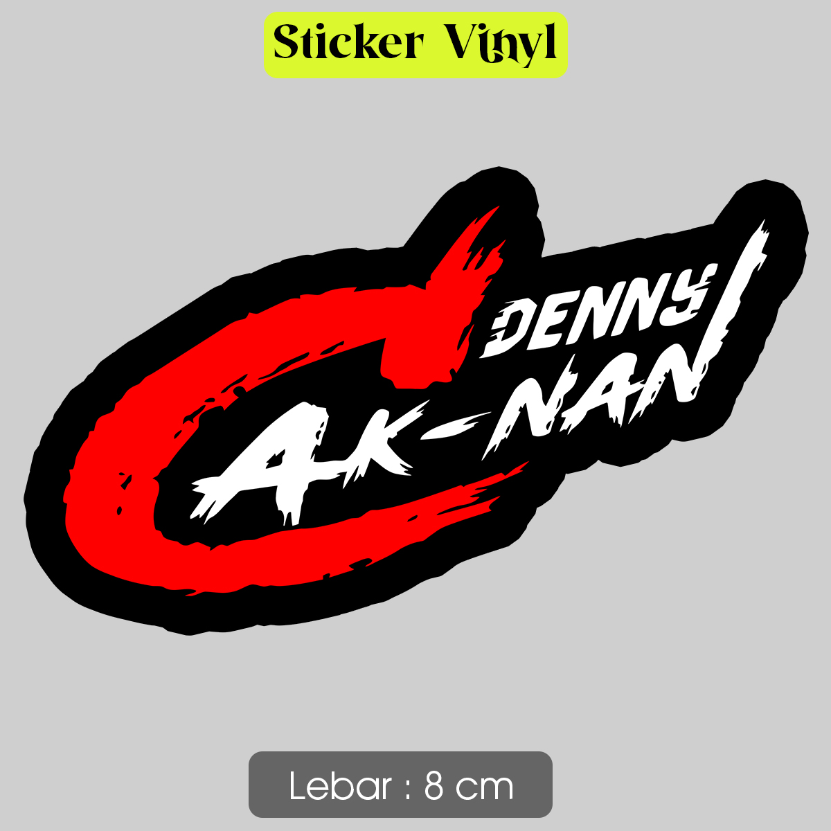 Stiker Denny Caknan Music Jawa Koplo Akustik Indie Sticker Anti Air ...