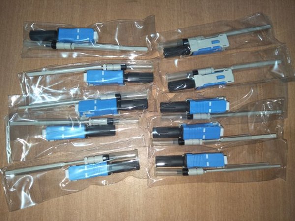 Konektor SOC Fiber Optic/Splice On Connector (SOC) SC UPC | Lazada ...