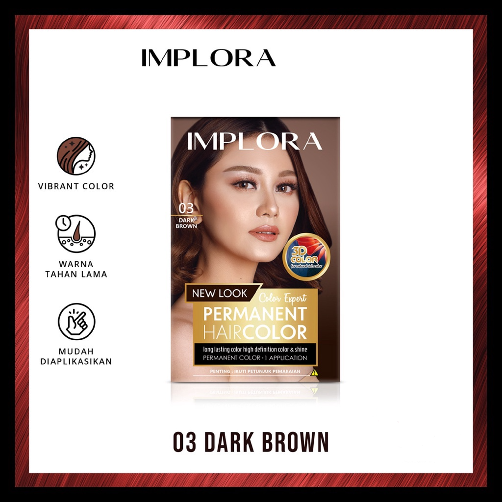 MIRANDA | IMPLORA | Premium Hair Color Cream 30mL + Peroxide 30mL ...