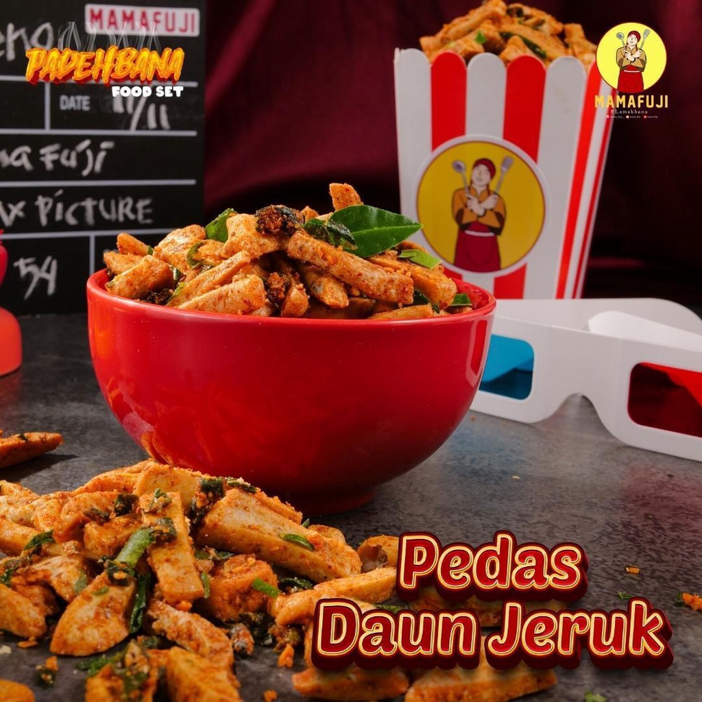 Mama Fuji - BASRENG Balado, Original, Pedas Daun Jeruk 250 Gram ...