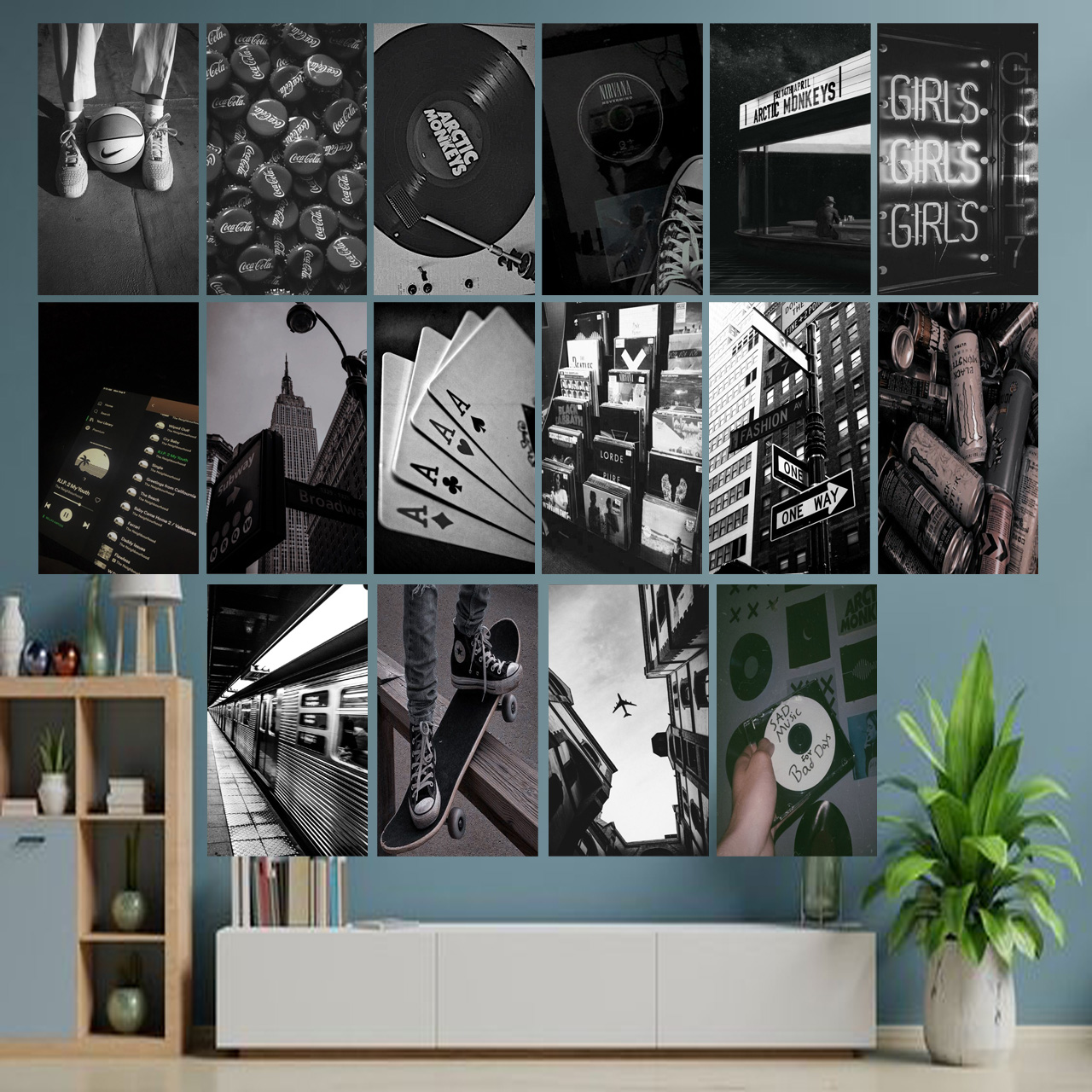 PROMO POSTER BLACK AESTHETIC | POSTER AESTHETIC BLACK | POSTER DINDING ...