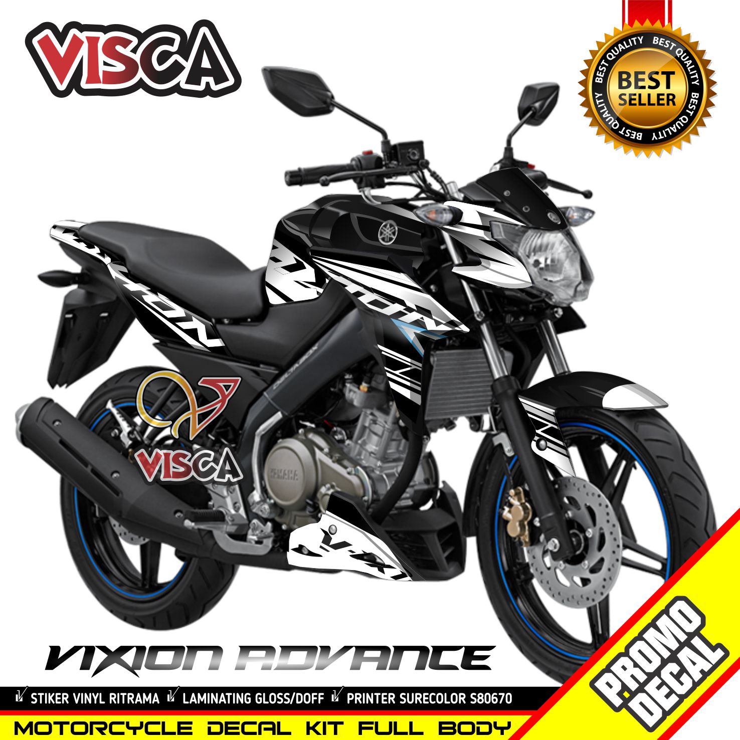 Decal Vixion New Advance 2016 Full Body Decal Vixion NVA Full Body ...