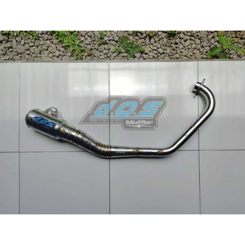 Knalpot D.O.S Muffler Original Jogja Dos Muffler Mx King FFA Drag Bike ...