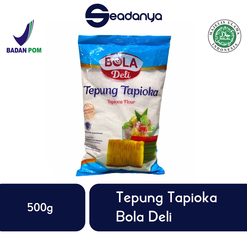 Tepung Tapioka Bola Deli 500gram - Tapioka Flour - Tepung Boba , Tepung ...