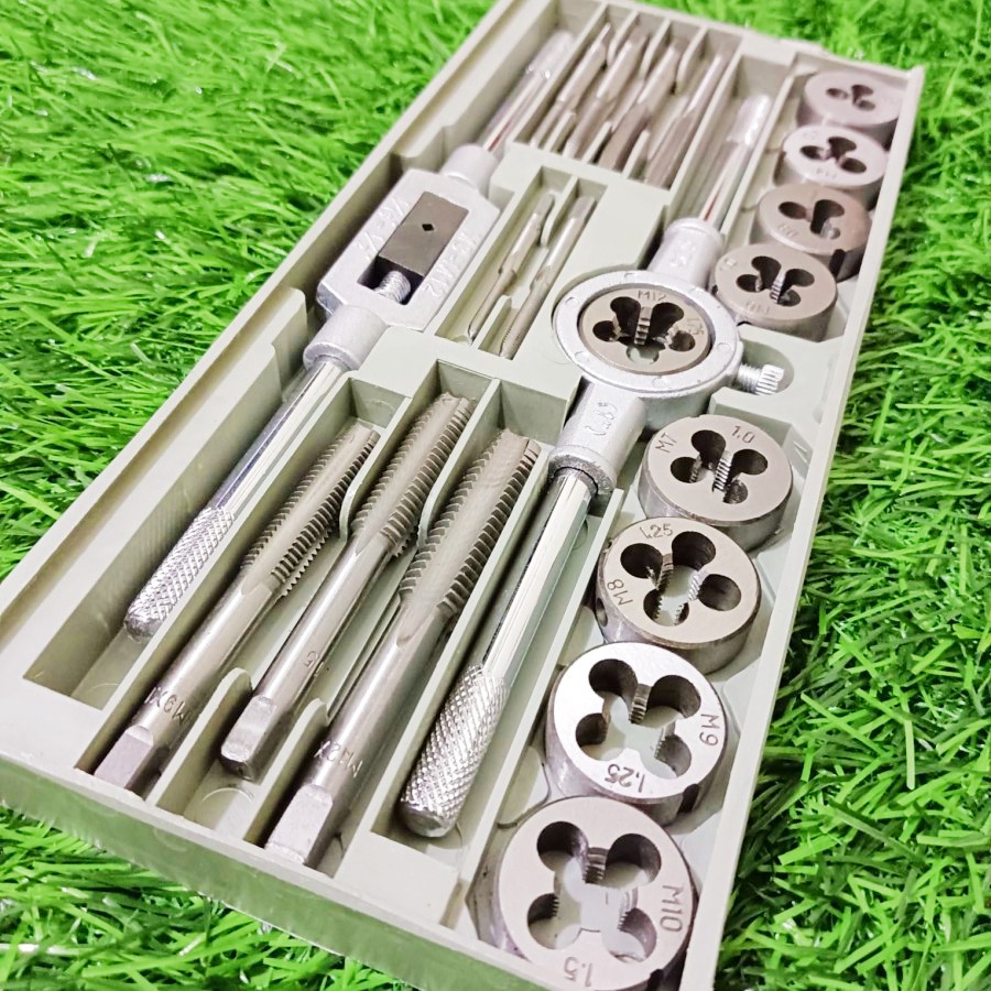 ALAT TAP SENAI SATU SET 20PCS NANKAI / tap baut lengkap alat senai baut ...