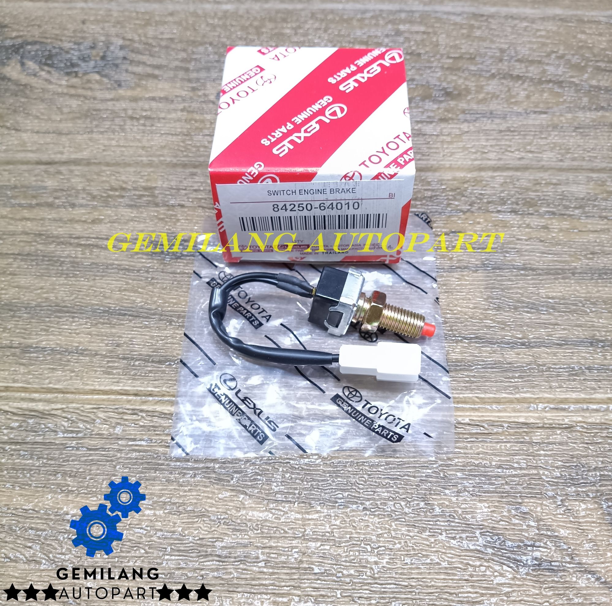 SWITCH ENGINE BRAKE SWITCH REM ANGIN DYNA HT125 RINO 14B HINO DUTRO ...