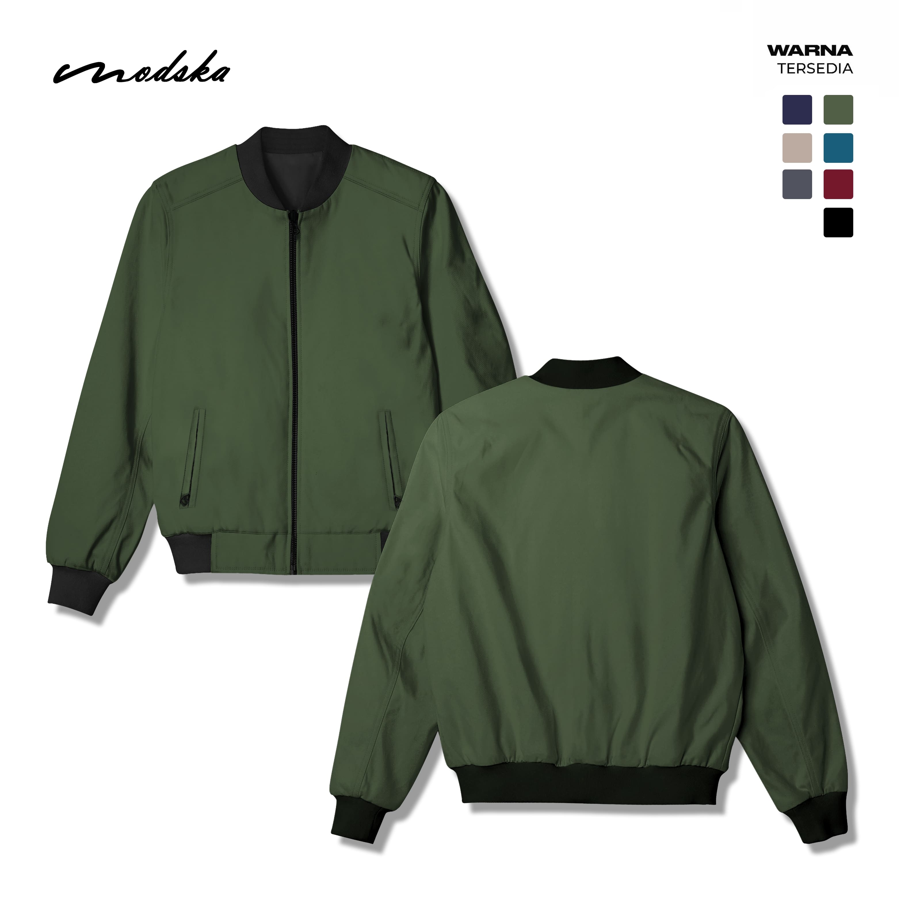 Urban - Jaket Bomber Eksekutif - Jaket Bomber Polos Pria | Lazada Indonesia
