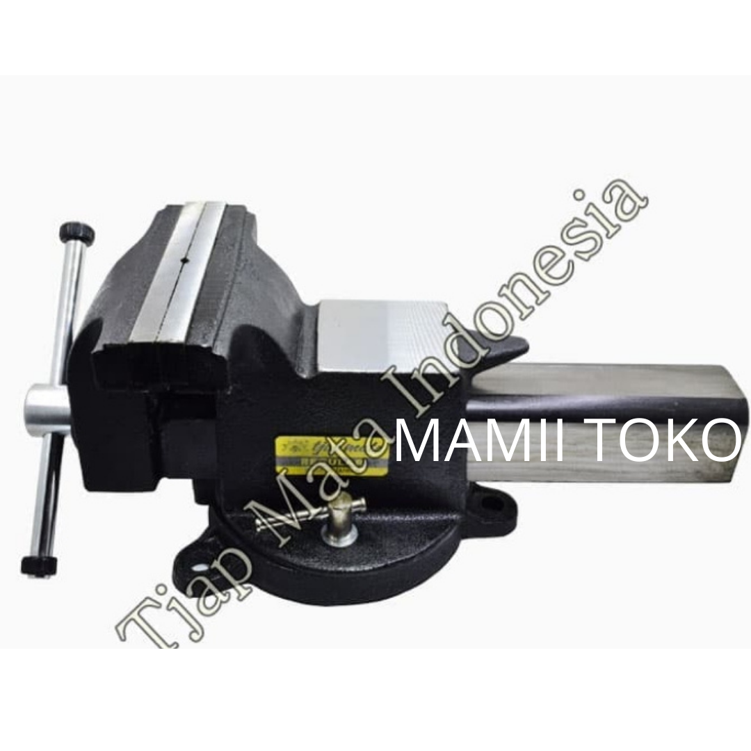 Catok Paron Ragum Catok Besi Putar Bench Vise 8 inch Tjap Mata Germany ...