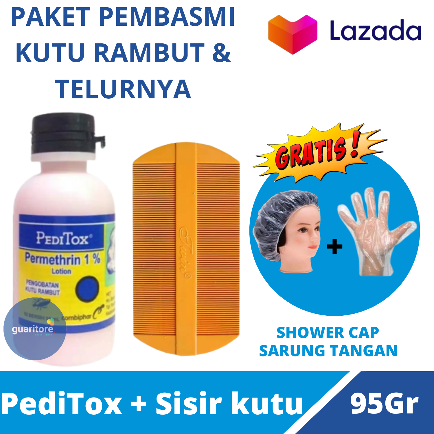 Paket Hemat Peditox Obat Kutu Rambut Anak Dewasa | Lazada Indonesia