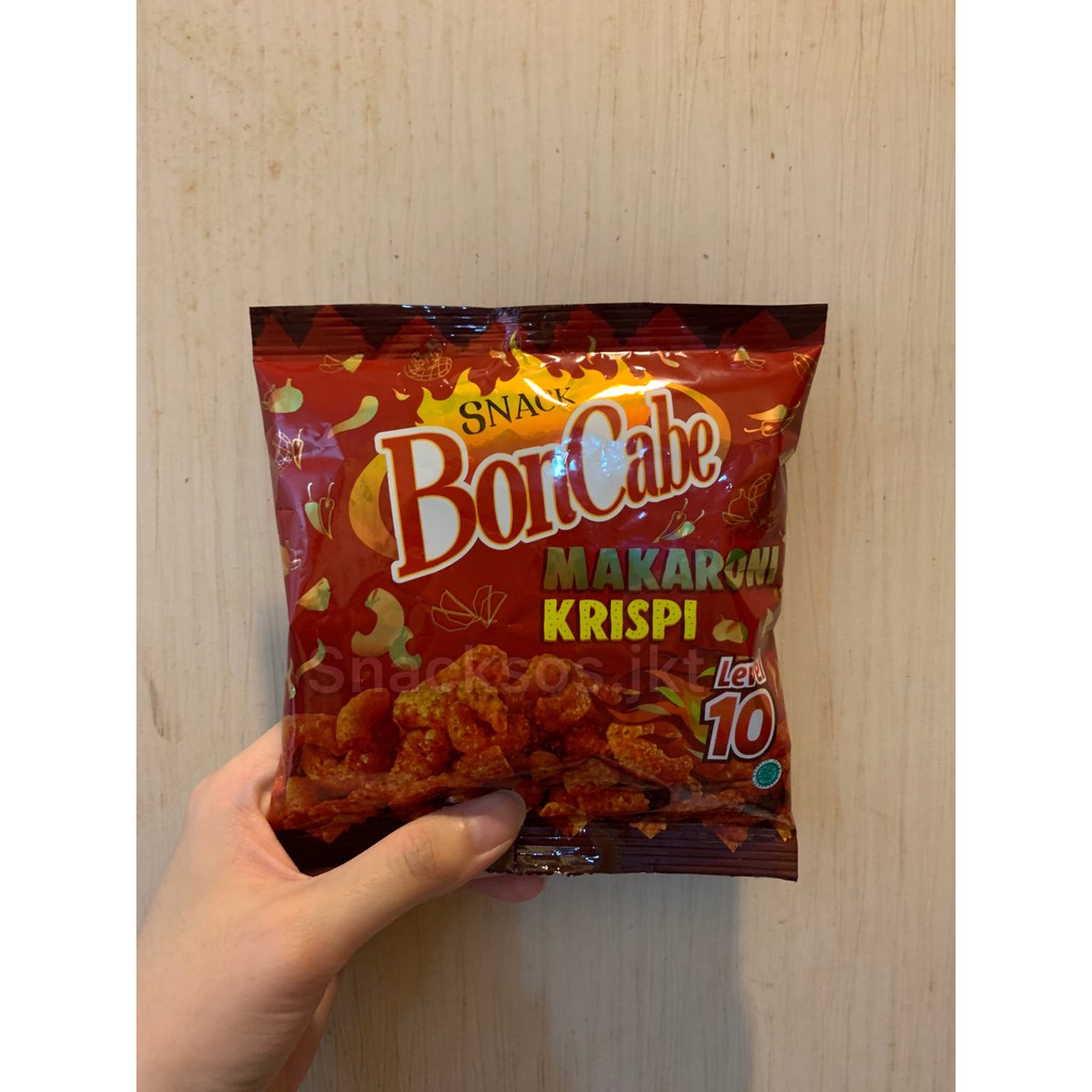 [30GR] SNACK MAKARONI CRISPY BON CABE LV 10 / KOBE MACARONI KRISPI LV ...