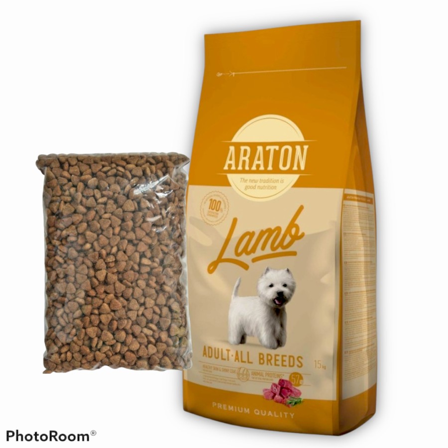 Araton Adult Lamb Repack All Breed Makanan Anjing Dog Food Kiloan 1 KG ...