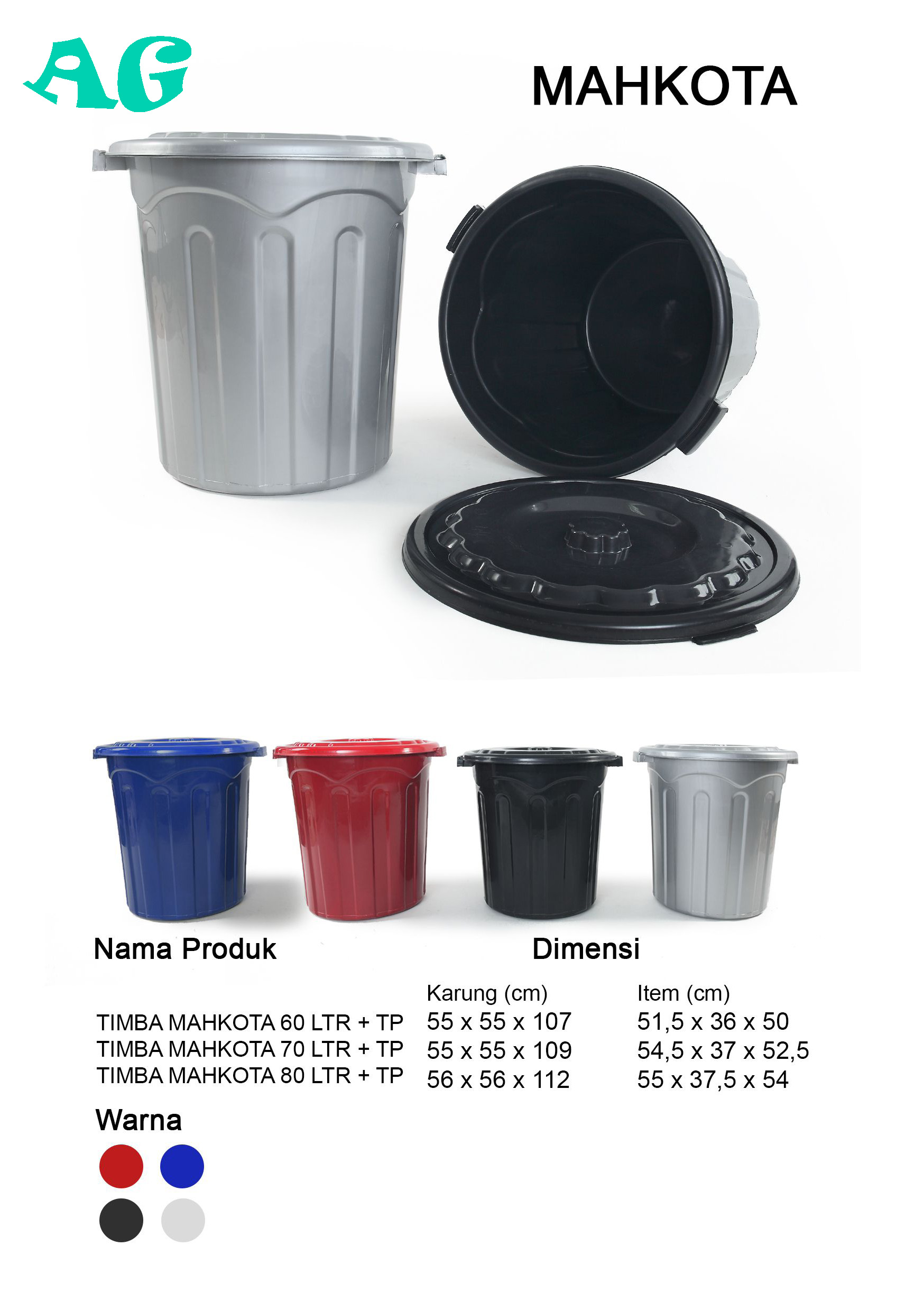 Ember timba mahkota jumbo | Lazada Indonesia