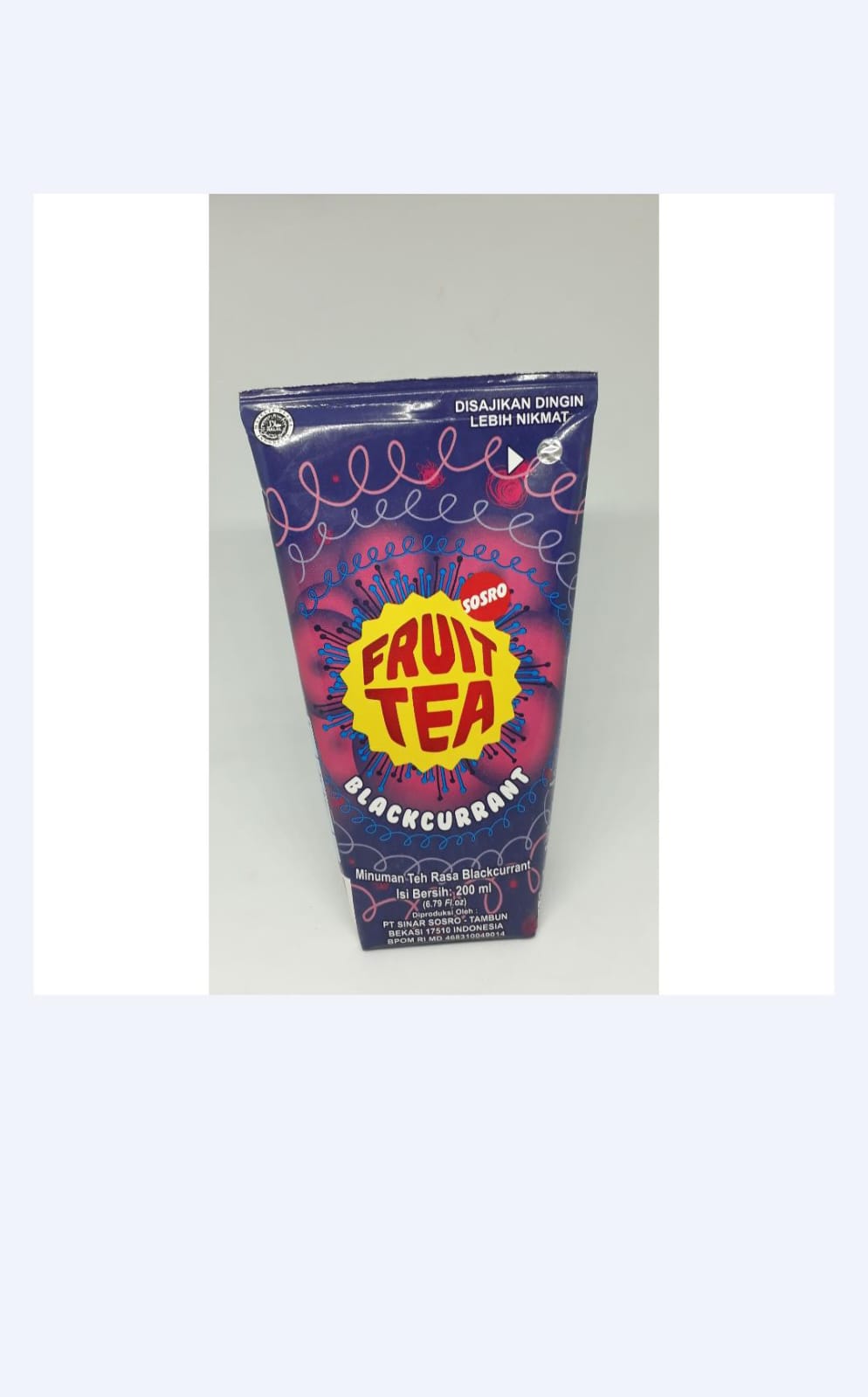 FRUIT TEA BLACKCURRANT 200ML | Lazada Indonesia
