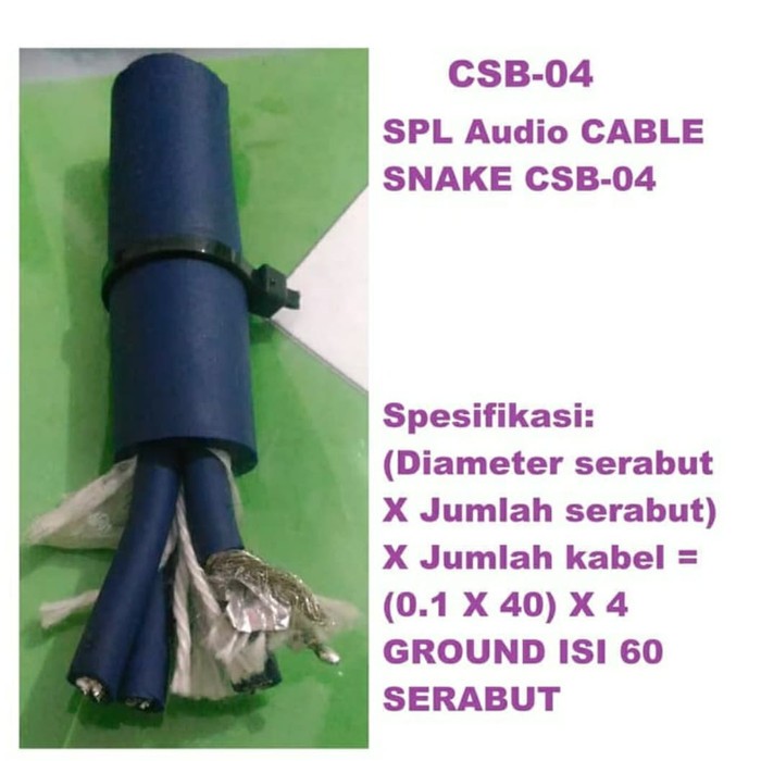 SPL Audio Snake Cable CSB-04 50 Meter | Lazada Indonesia