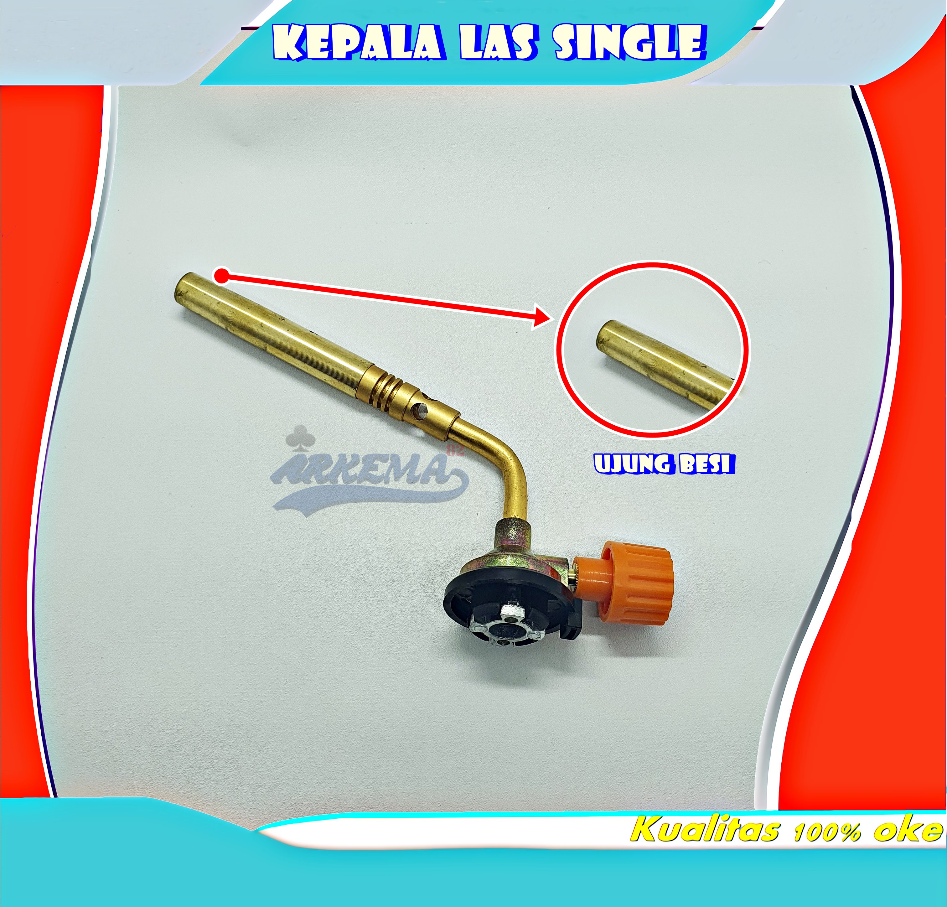KEPALA LAS SINGLE | GAS LASS TORCH ALAT BAKAR MAKANAN / DAGING TABUNG ...