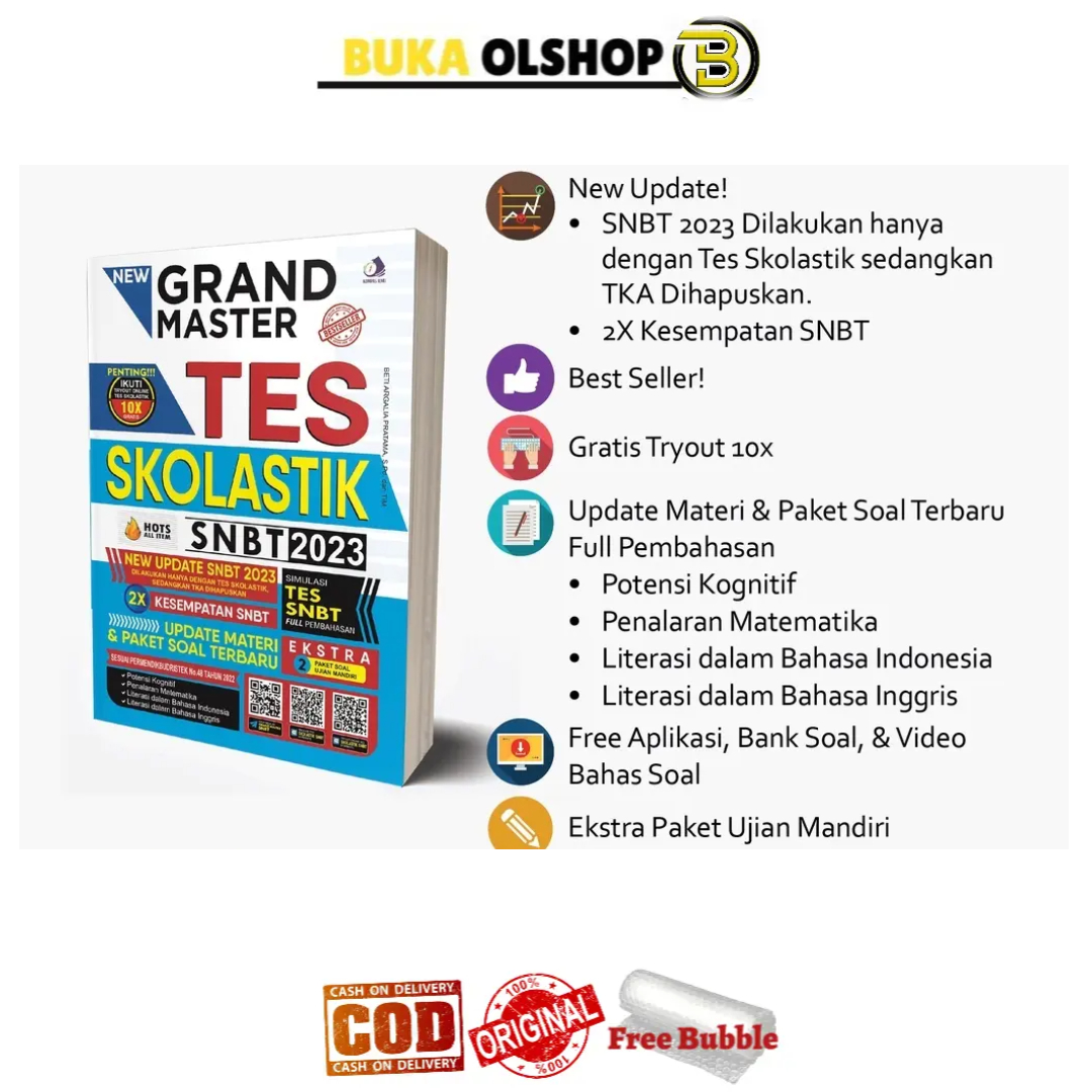 New Grand Master Tes Skolastik SNBT 2023 | Lazada Indonesia