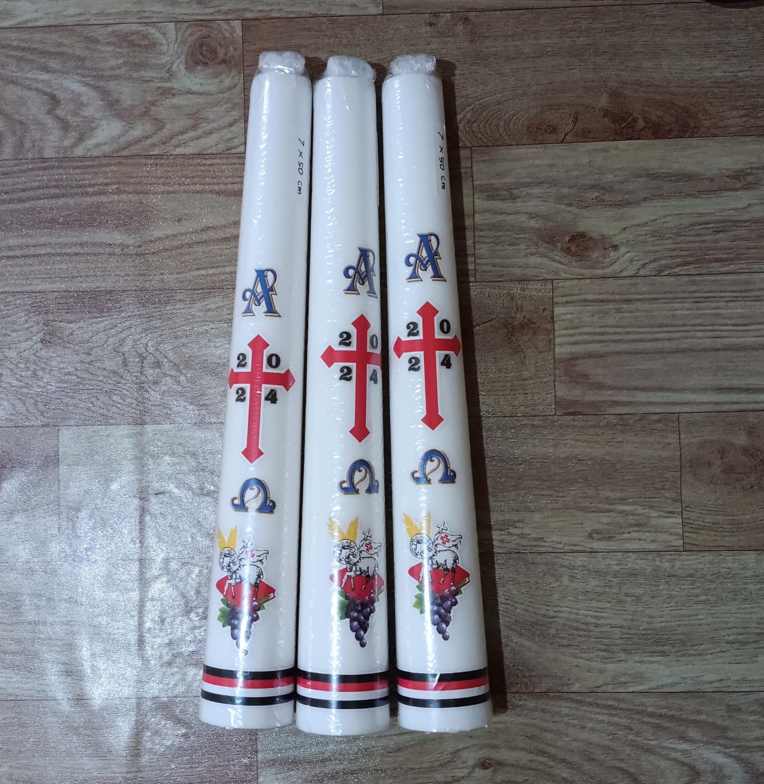 Perlengkapan Ibadat Katolik/Lilin Altar/Lilin Misa/Lilin Paskah 2024 ...