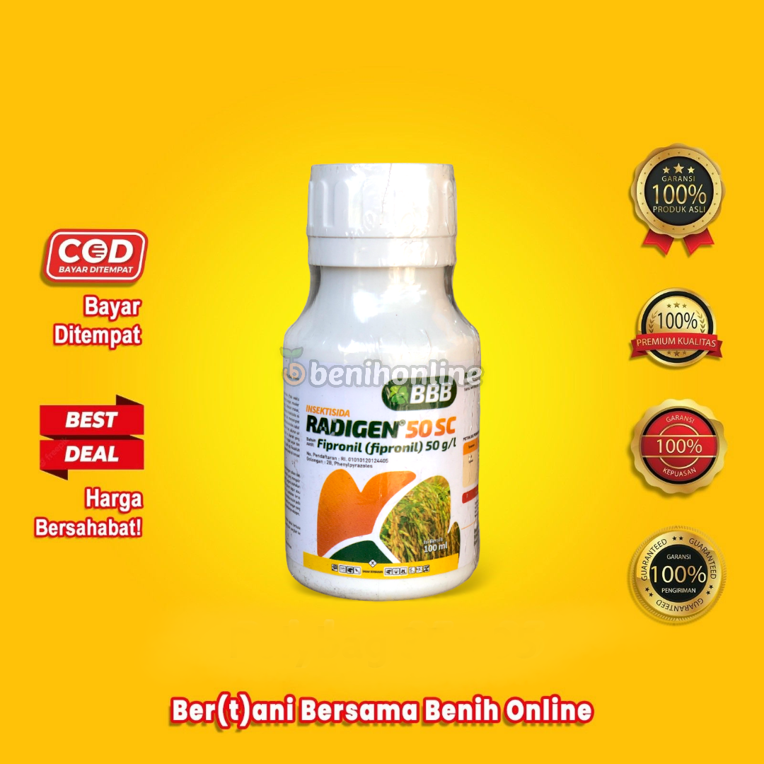 INSEKTISIDA RADIGEN 50 SC 100 ML fipronil mengendalikan hama wereng ...