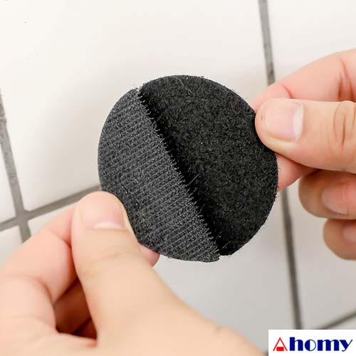 1 psg sticker 2 sisi velcro tape bulat 5 cm stiker perekat serbaguna ...