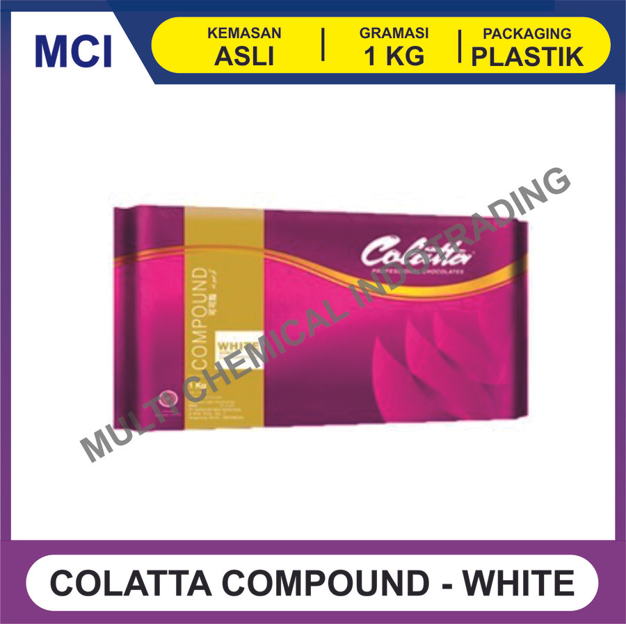 COLATTA WHITE CHOCOLATE COMPOUND / COKLAT BATANG PUTIH 1 KG | Lazada ...