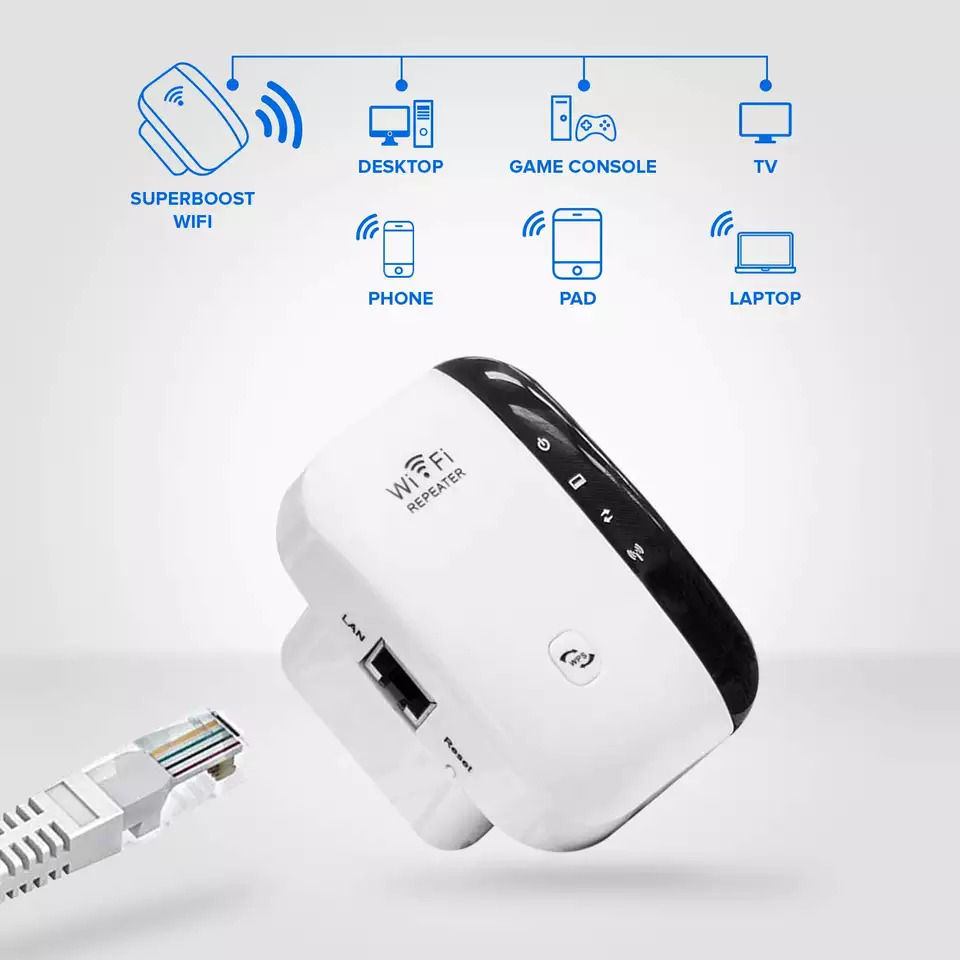 WIFI REPEATER 300MBPS ACCESS POINT WIFI ALAT PENGUAT SINYAL | Lazada ...