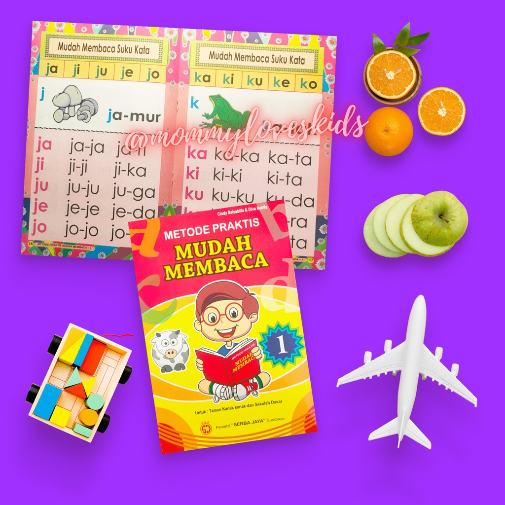 Buku Anak Belajar MUDAH MEMBACA Mengeja untuk PAUD TK SD | Lazada Indonesia