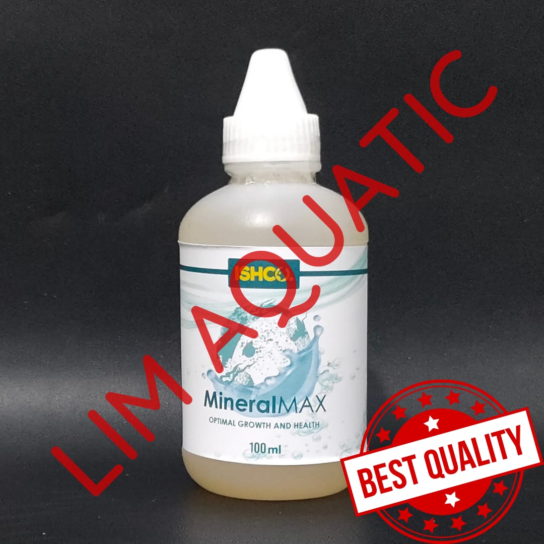 MINERAL MAX / MINERAL KALSIUM VITAMIN OBAT IKAN CUPANG DAN CHANNA ...