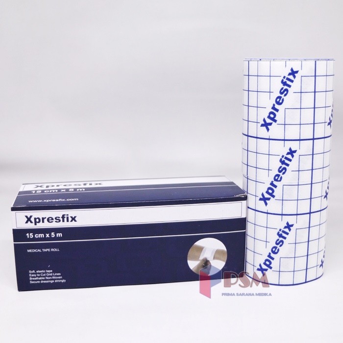 GIDCARE XPRESFIX 15CM X 5M / PLESTER LUKA NON-WOVEN / ADHESIVE TAPE ...