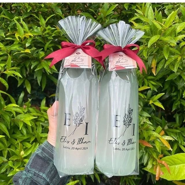 SOUVENIR BOTOL DOFF SABLON CUSTOM KEMAS | Lazada Indonesia