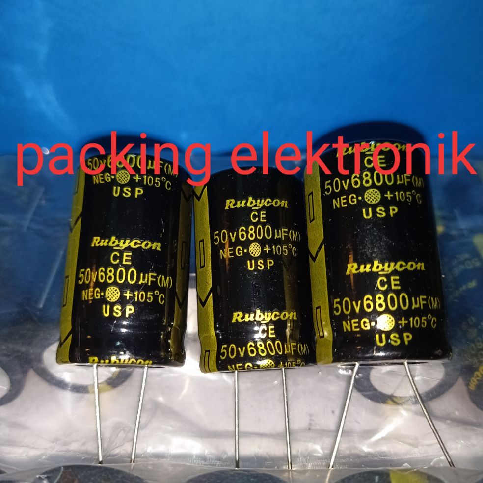 elco kapasitor rubycon 6800uf 50volt | Lazada Indonesia