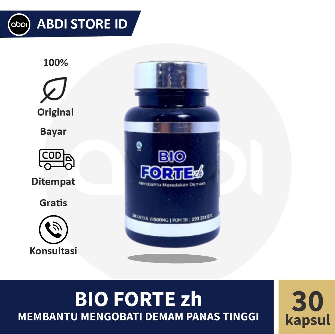 Obat Tipes Demam Berdarah Herbal Kapsul Bio Forte Ekstrak Cacing | Lazada Indonesia