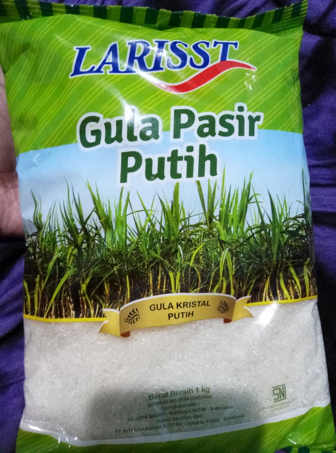 Larisst Gula Pasir Putih 1kg RANDOM | Lazada Indonesia