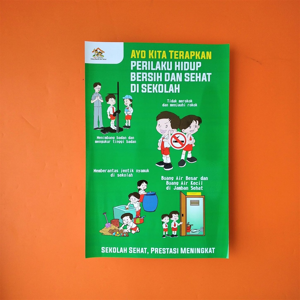Poster Kesehatan - Poster PHBS Anak Sekolah | Lazada Indonesia
