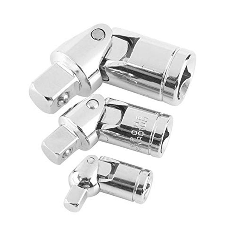 Universal Joint Sleeve,3 Pieces of Rotary Extension Drive U-Shaped ...