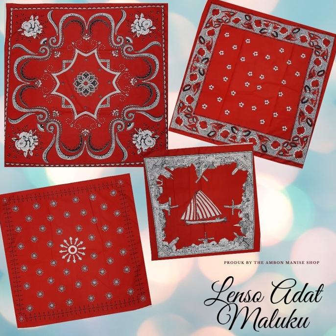 LENSO ADAT MALUKU GAMBAR 1 SISI | Lazada Indonesia
