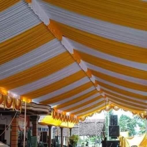 Plafon Sisir atau Plafon Serut atau Plafon Tenda Dekorasi Model Serut ... Plafon Sisir atau Plafon Serut atau Plafon Tenda Dekorasi Model Serut ...