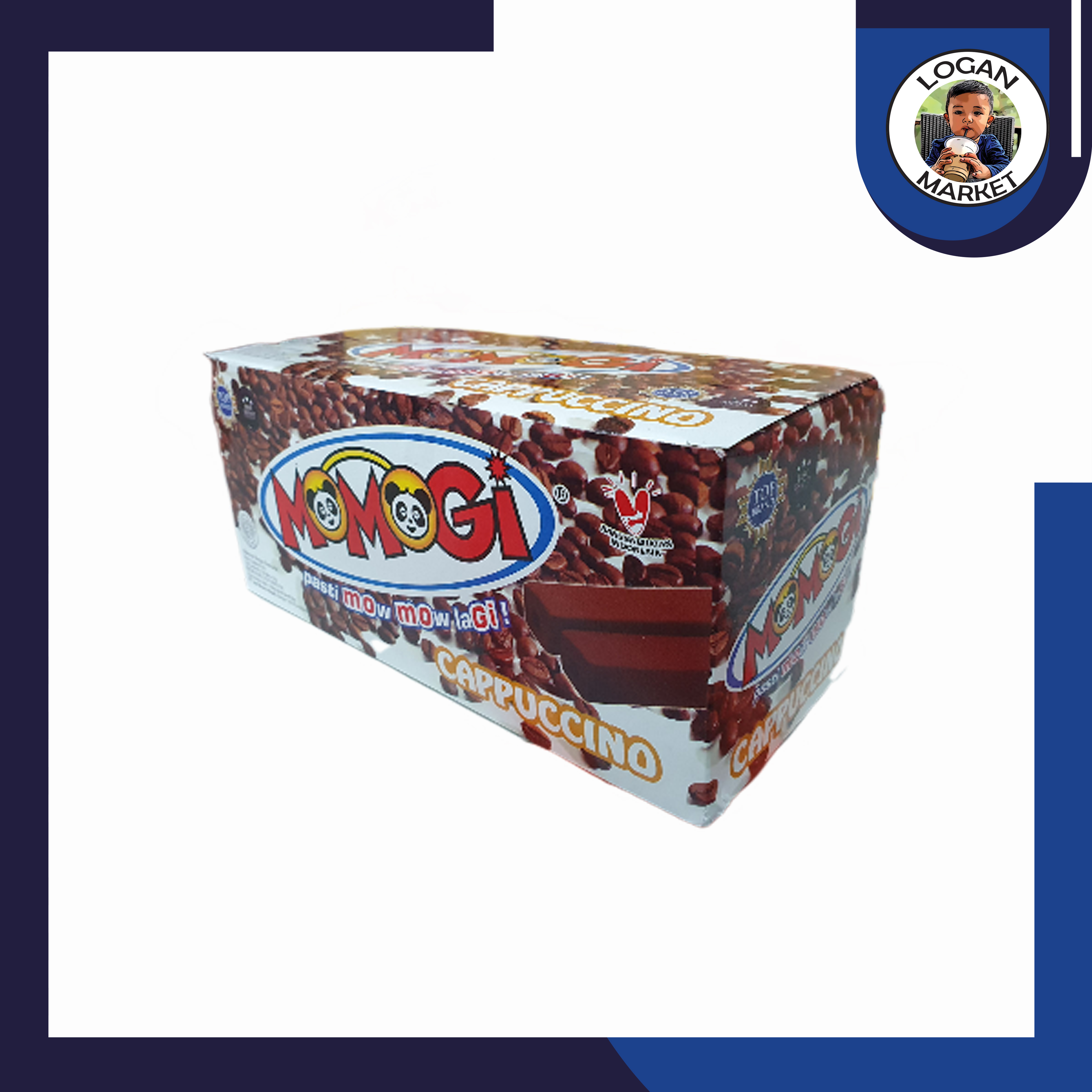 Momogi 1 Box Snack Jagung Bakar Coklat Keju Rumput Laut Cappuccino ...