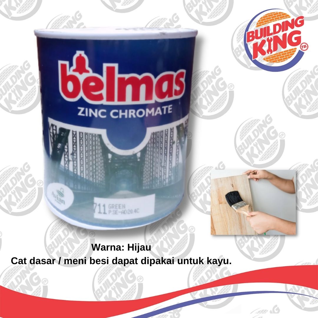 Cat Dasar Meni Besi Belmas Avian Zinc Chromate Bellmas Hijau Green 1Kg ...