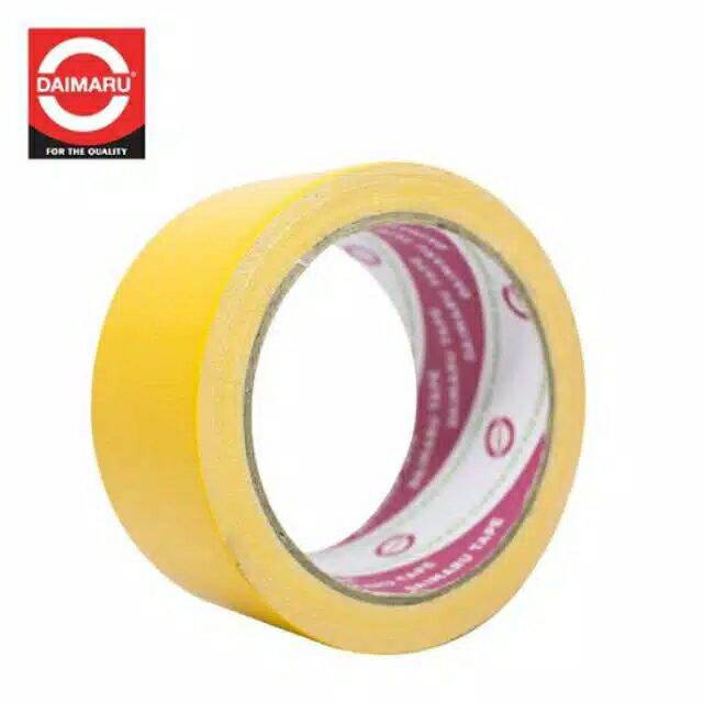 Lakban Kain Kuning Daimaru / Cloth Tape Kuning Daimaru 48mm / 2 inchi ...