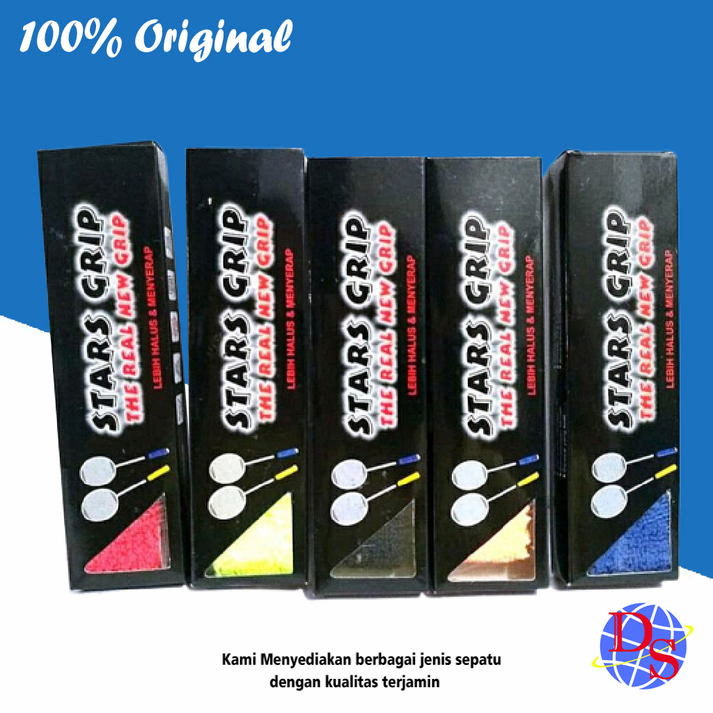 GRIP HANDUK RAKET BULUTANGKIS STARS GRIP / GRIP BADMINTON | Lazada ...