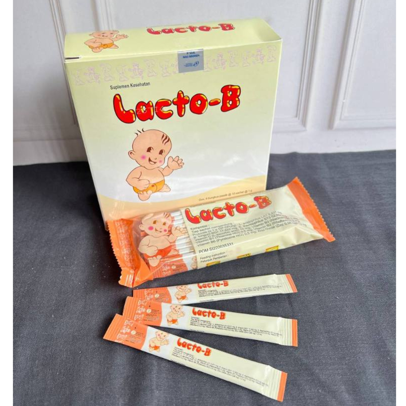 lacto b sachet probiotik mengobati masalah pencernaan pada anak lacto-B ...