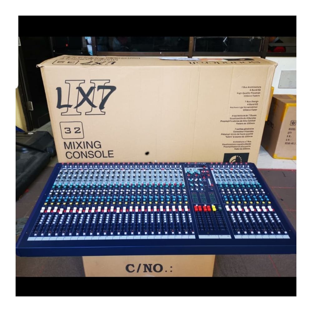 MIXER AUDIO SOUNDCRAFT LX7ii 32 CHANNEL LX7II 32CH | Lazada Indonesia